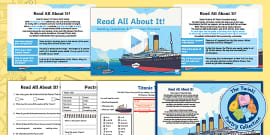 The Titanic Word Mat (teacher made)